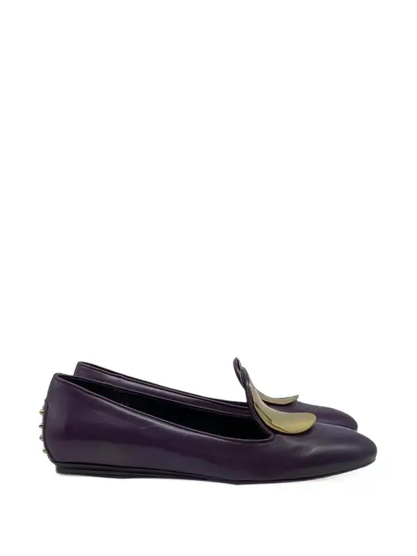 TOD'S Decorative Plate Ballet Flats