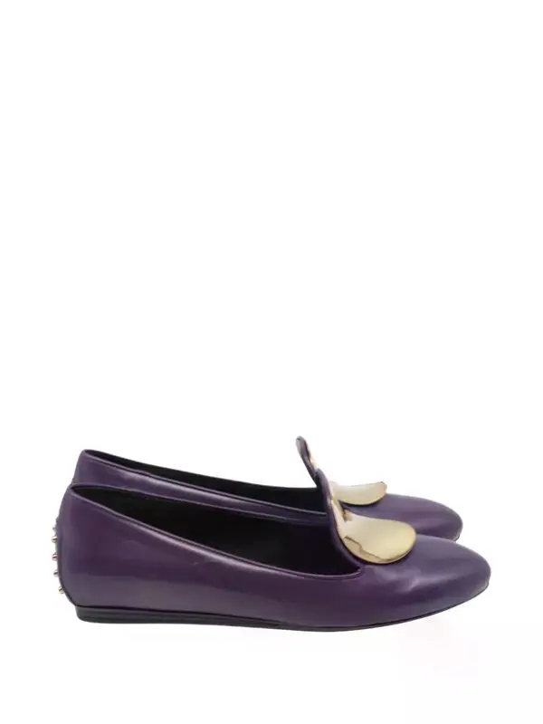 TOD'S Decorative Plate Ballet Flats