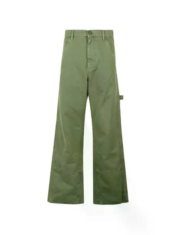 Marni Straight-leg Cotton Trousers
