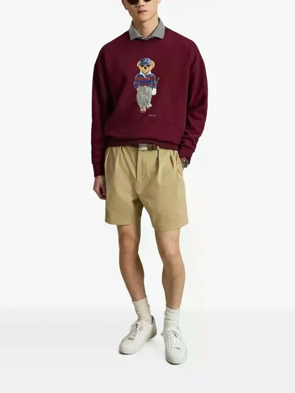 Rlx Ralph Lauren Polo Bear Print Hoodie