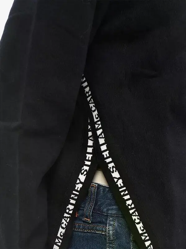 Stella McCartney Logo-tape Side-slit Sweatshirt