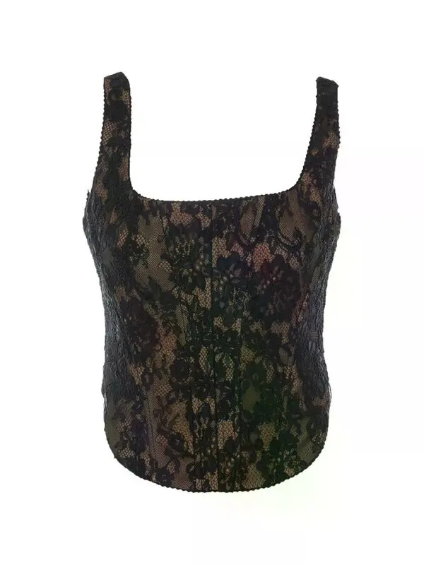SELF-PORTRAIT Lace Corset Top