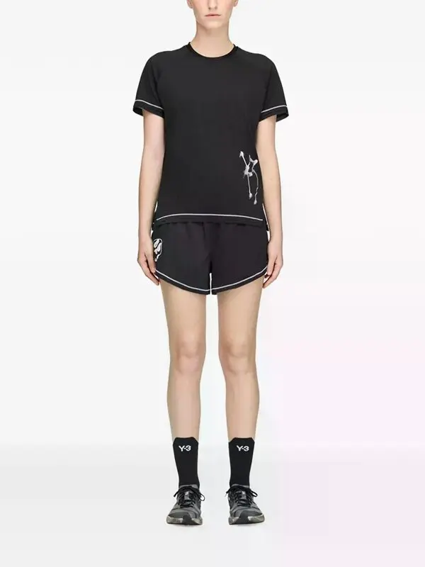 Y3 Chito Graphic-print Shorts