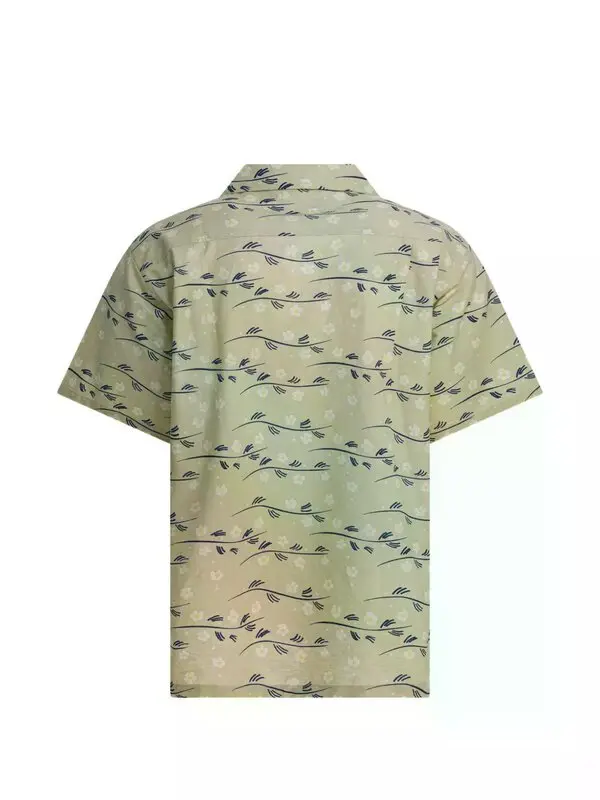 MONTBELL Take Loha Floral-print Short-sleeve Shirt