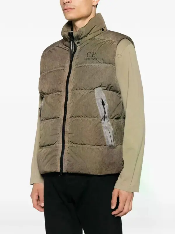 C.P. COMPANY Eco-chrome R Padded Panelled Gilet
