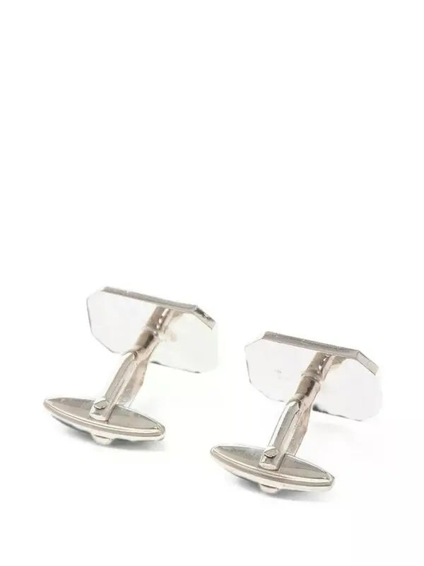 LANVIN Logo Label Cufflinks