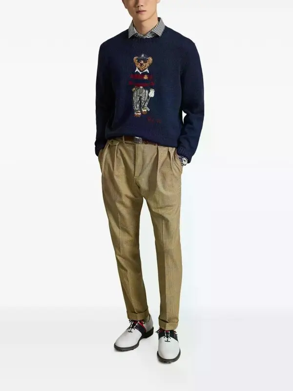 Rlx Ralph Lauren Plaid Pleated Trousers