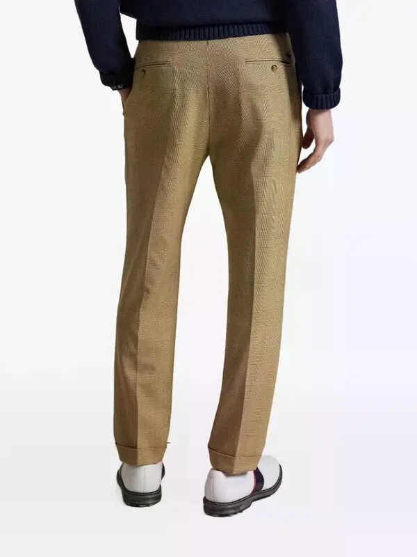 Rlx Ralph Lauren Plaid Pleated Trousers