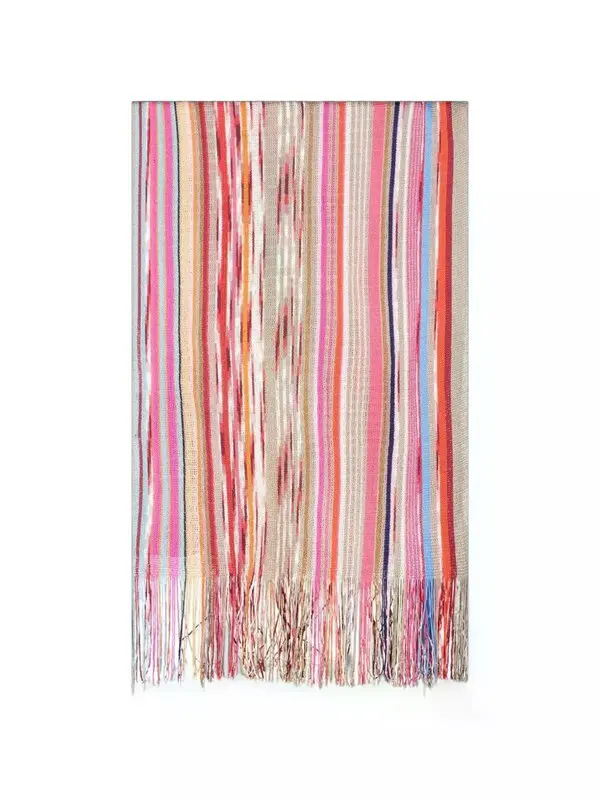 Missoni Striped Fringed Scarf
