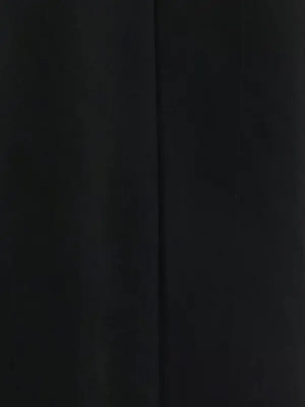 Thierry Mugler Mock-neck Midi Dress