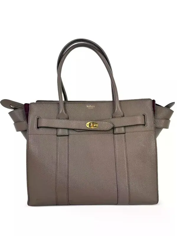 Mulberry Bayswater Postman's Lock Tote Bag - Brown