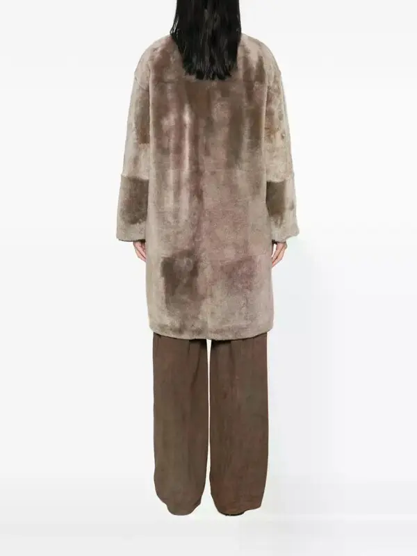 Brunello Cucinelli Shearling-trim Reversible Jacket