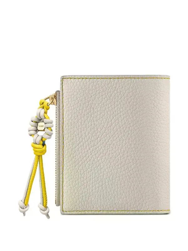 MAISON DE SABRE Bifold Leather Wallet - Neutrals