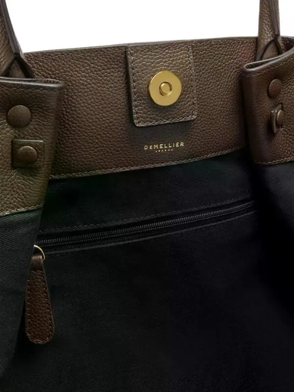 DEMELLIER The New York Leather Tote Bag