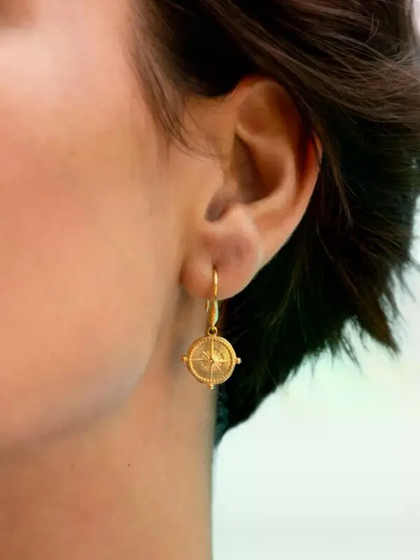DOWER & HALL True North Drop Earrings