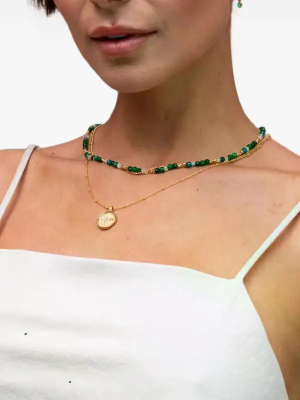 DOWER & HALL Queen Bee Talisman Necklace