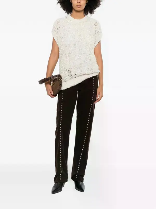 Brunello Cucinelli Double-layer Knitted Vest - Neutrals