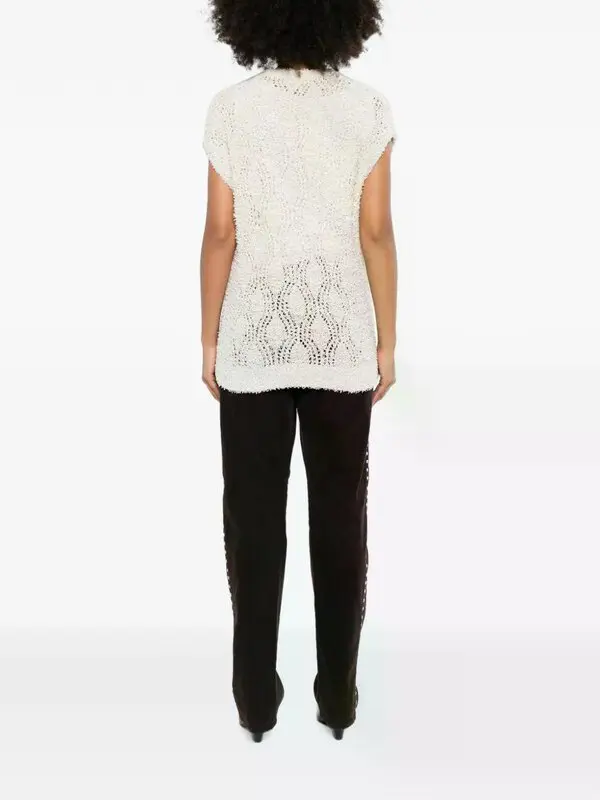 Brunello Cucinelli Double-layer Knitted Vest