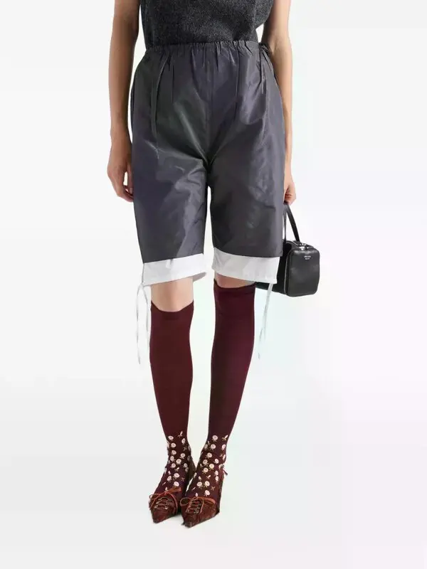Prada Taffeta Bermudas Shorts