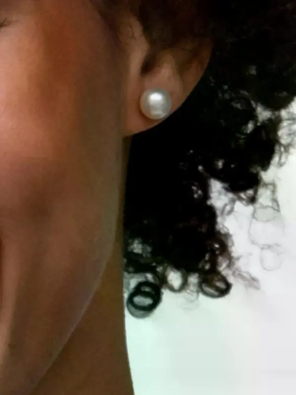 DOWER & HALL Freshwater Pearl Stud Earrings