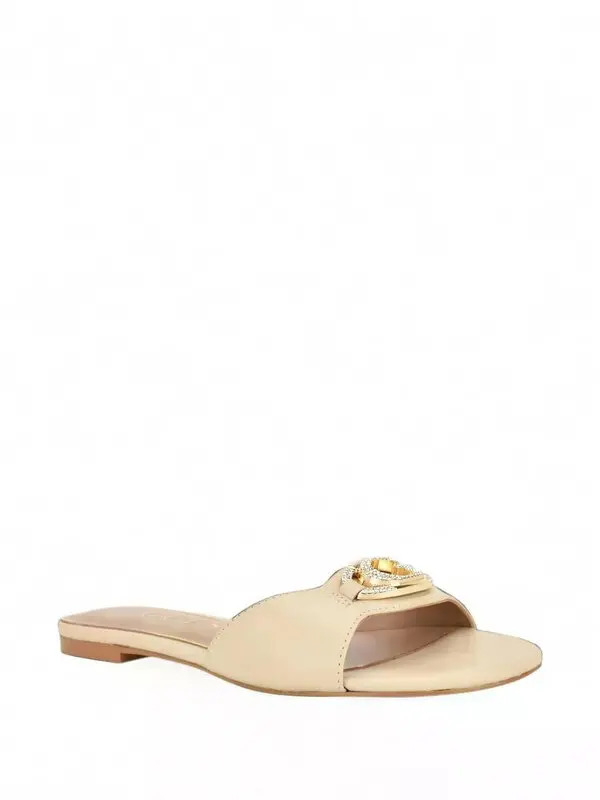 Guess Logo-plaque Flat Sandals