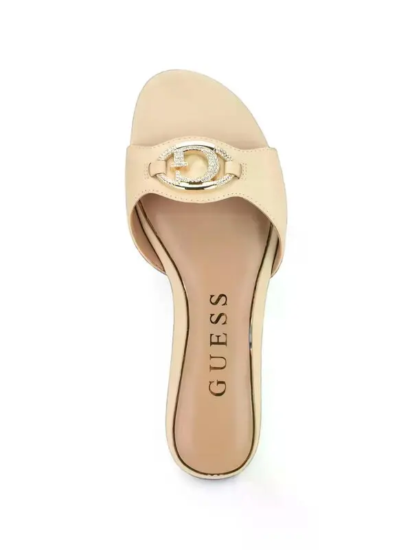 Guess Logo-plaque Flat Sandals