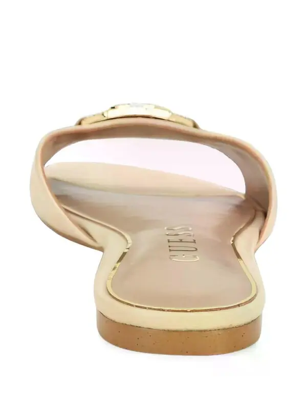 Guess Logo-plaque Flat Sandals