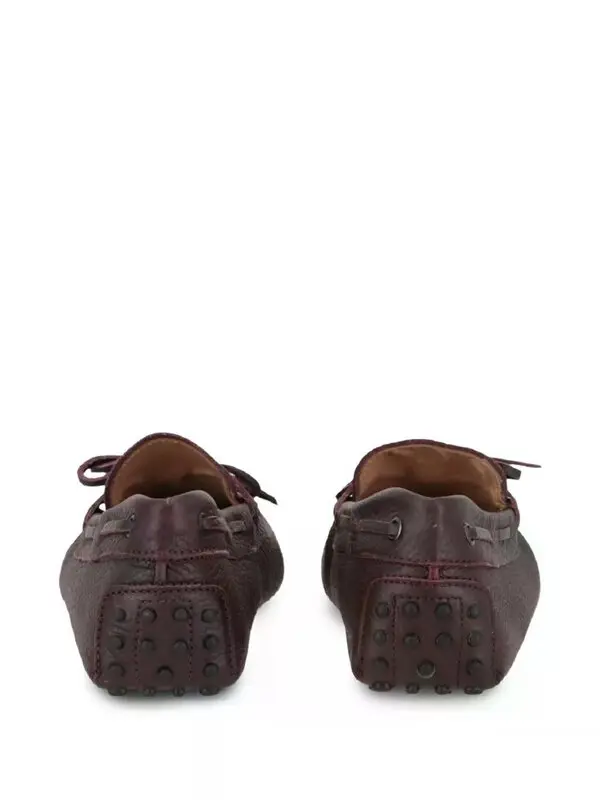 TOD'S Gommino Pebbled Leather Loafers