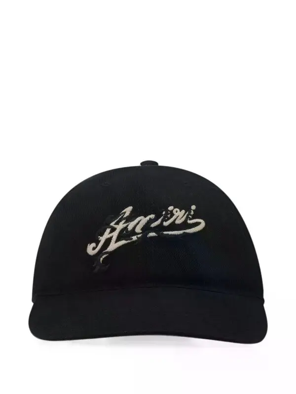 Amiri Baroque Logo Baseball Cap - Black