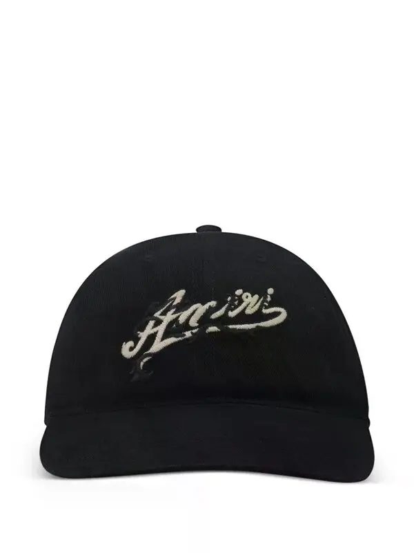 Amiri Baroque Logo Baseball Cap - Black