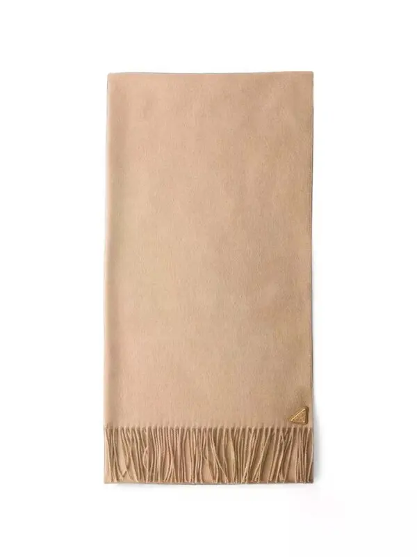 Prada Silk And Cashmere Scarf
