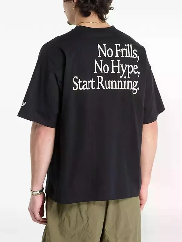 Asics Runner Message Graphic-print T-shirt