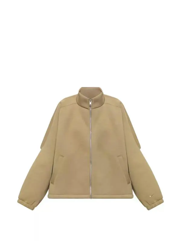 Nike Zip-up High-neck Sweatshirt - Neutrals