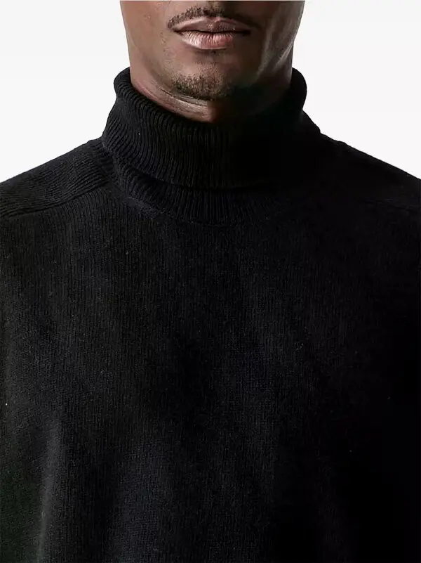 C.P. COMPANY Lambswool Turtleneck Lens Sweater