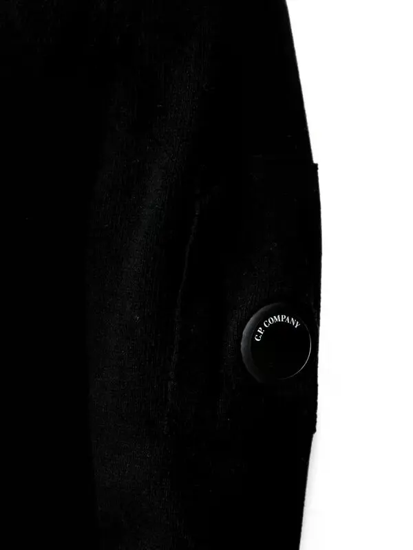 C.P. COMPANY Lambswool Turtleneck Lens Sweater