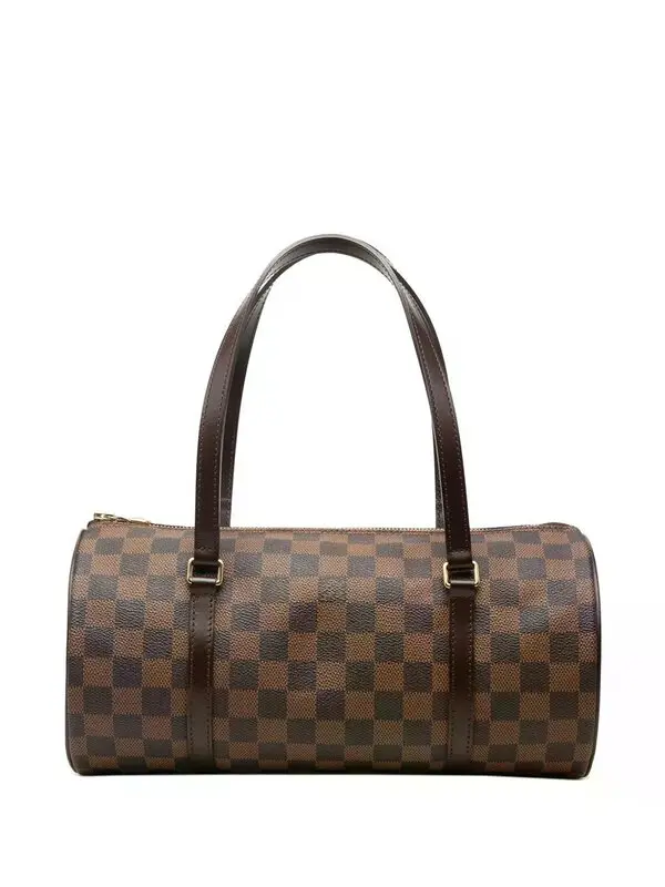 LOUIS VUITTON 2006 Damier Ebene Papillon 30 Handbag