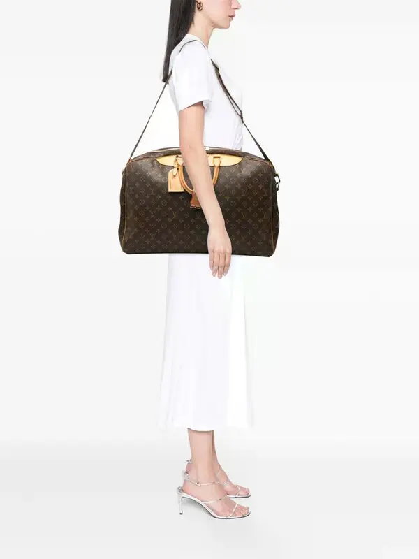 LOUIS VUITTON 1998 Monogram Alize 2 Poches Travel Bag