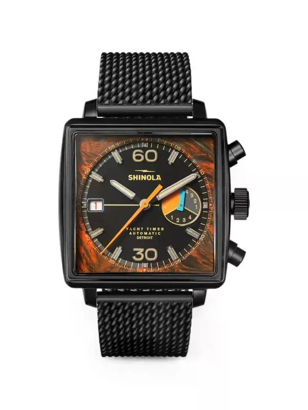 Shinola Mackinac 40mm Watch - Black