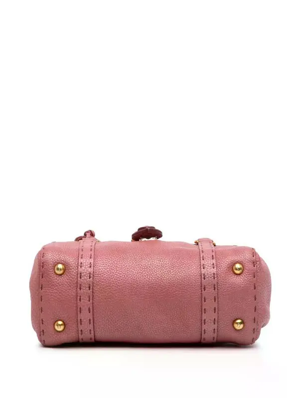 Fendi 2000-2010 Mini Leather Selleria Linda Handbag