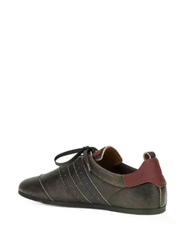 VIVIENNE WESTWOOD Drunken Leather Low-top Sneakers