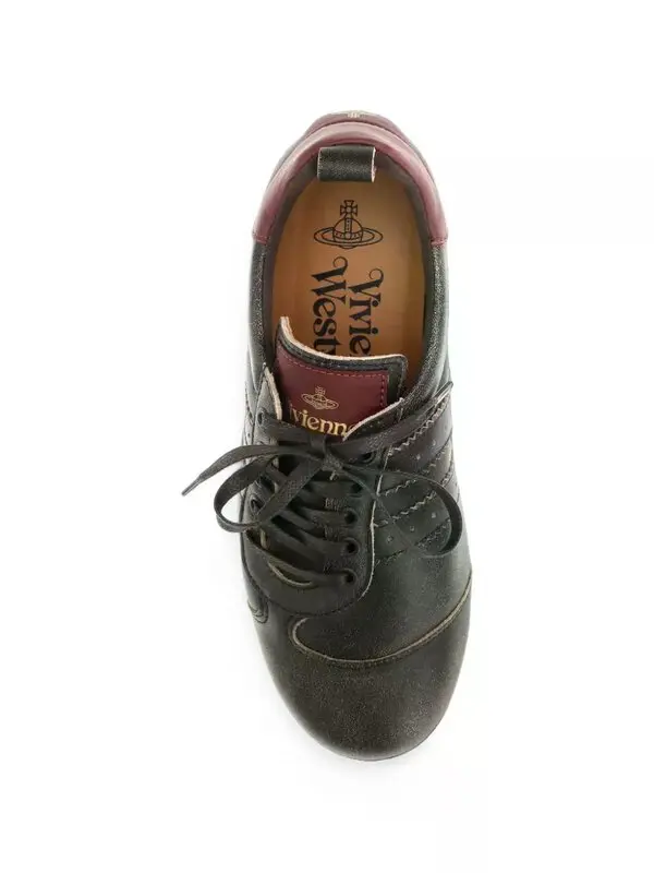 VIVIENNE WESTWOOD Drunken Leather Low-top Sneakers