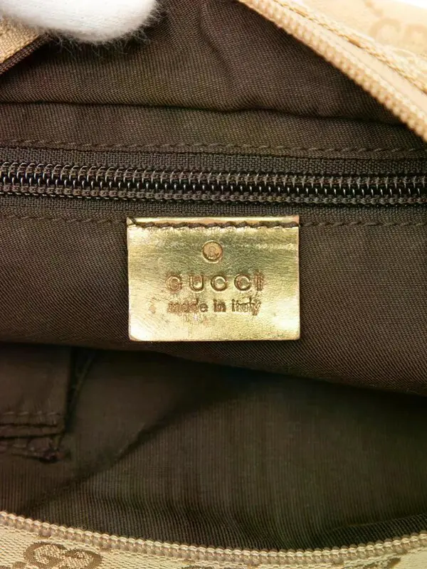 Gucci 2000-2015 Gg Canvas Web Crossbody Bag