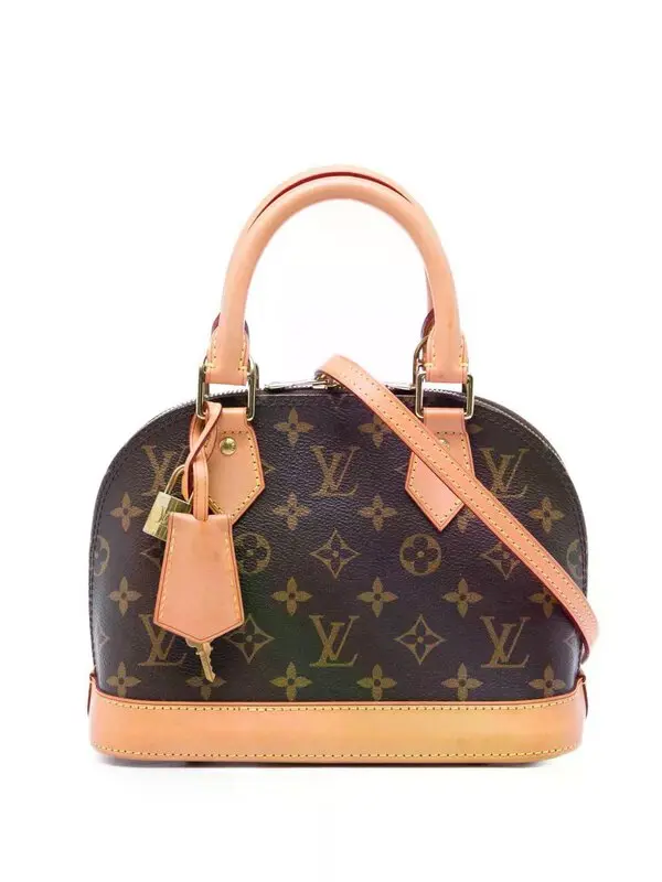 LOUIS VUITTON 2021 Monogram Alma Bb Satchel
