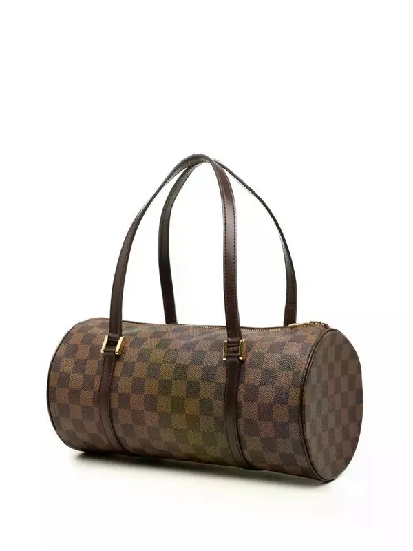 LOUIS VUITTON 2005 Damier Ebene Papillon 30 Handbag