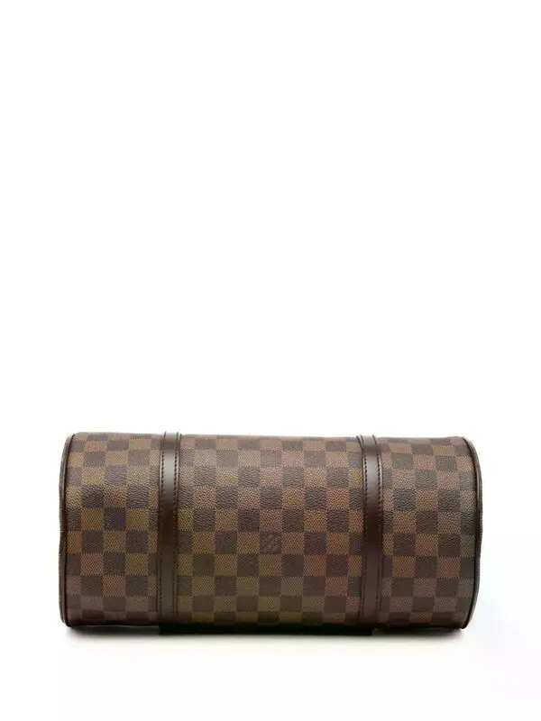 LOUIS VUITTON 2005 Damier Ebene Papillon 30 Handbag