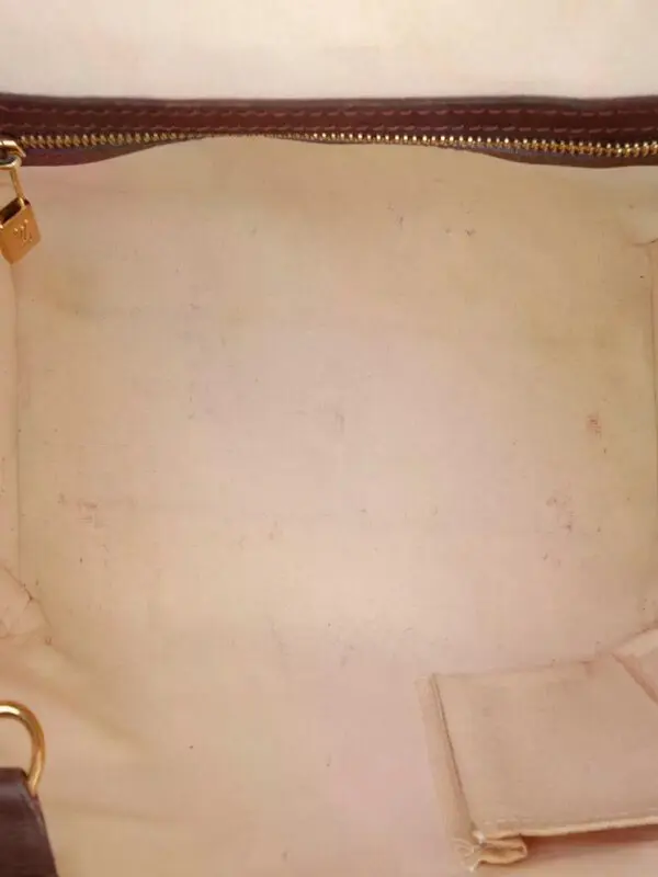 LOUIS VUITTON 1990-2010 Monogram Mini Lin Josephine Pm Handbag