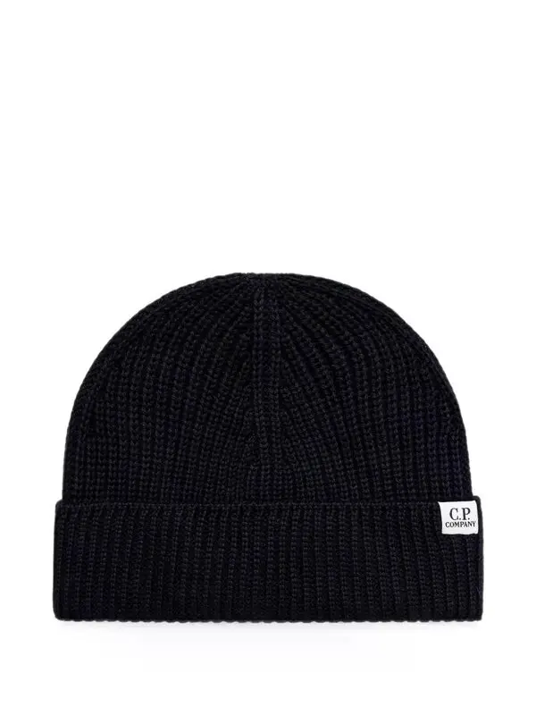 C.P. COMPANY Ribbed-knit Beanie Hat