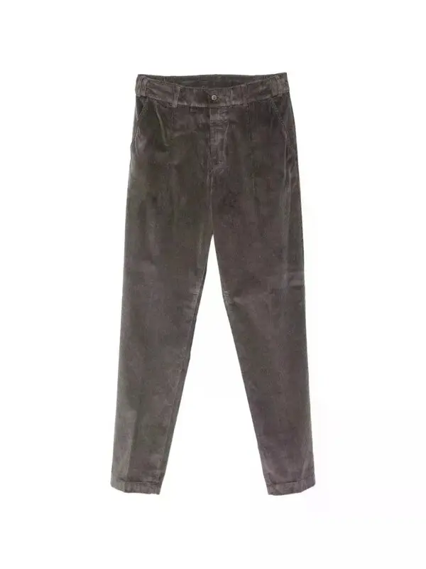 Eleventy Corduroy Pleated Trousers