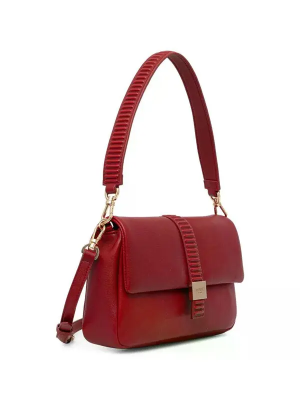 TWINSET Ribbed-detail Shoulder Bag