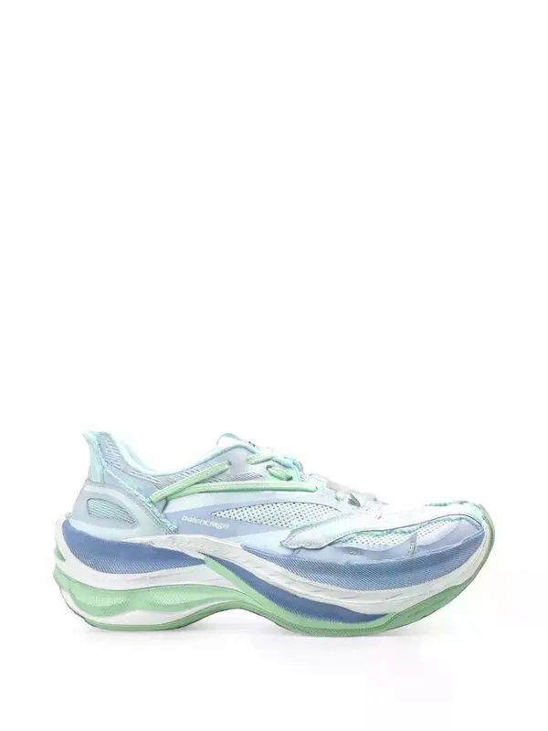 Balenciaga Jet Panelled Sneakers - Blue